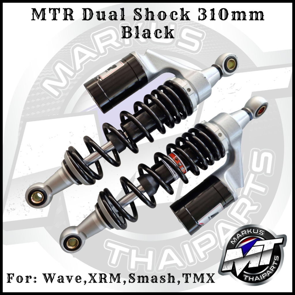 MTR Dual Shock 310mm Wave, Xrm, Tmx, Smash, Dash, Shogun | Shopee ...