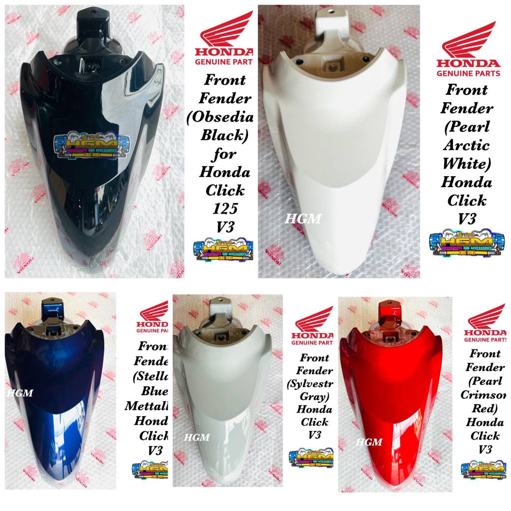 FRONT FENDER FOR HONDA CLICK 125I V3 | HONDA GENUINE PARTS | 61110-K2V ...