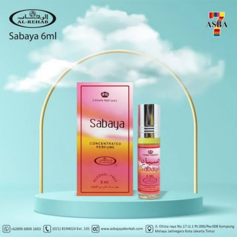 Al-Rehab Perfume Sabaya Attar - 6 ml | Shopee Philippines