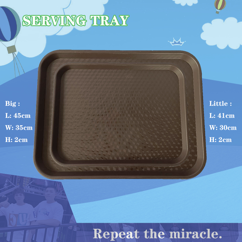 PLASTIC FAST FOOD TRAY / FRUIT TRAY / MULTI-PURPOSE TRAY / CANTEEN ...