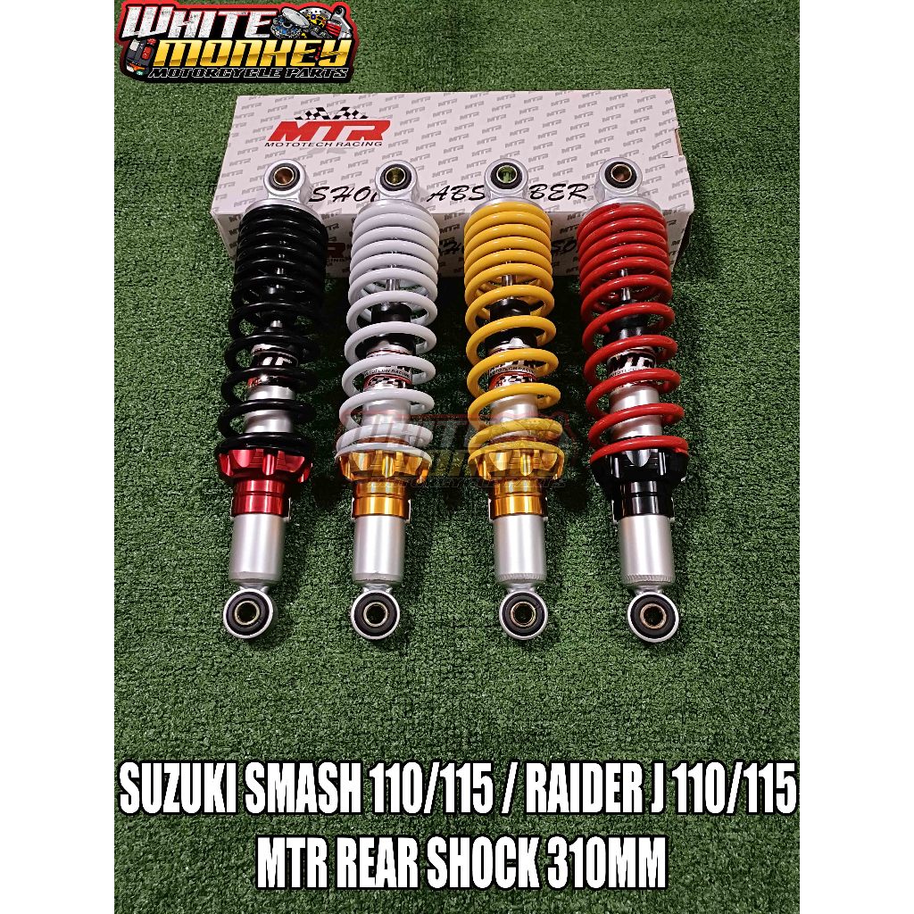 MTR REAR SHOCK ABSORBER 310MM SUZUKI SMASH 110 / SMASH 115 / RAIDER ...