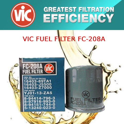 VIC FUEL FILTER FC-208A | Shopee Philippines