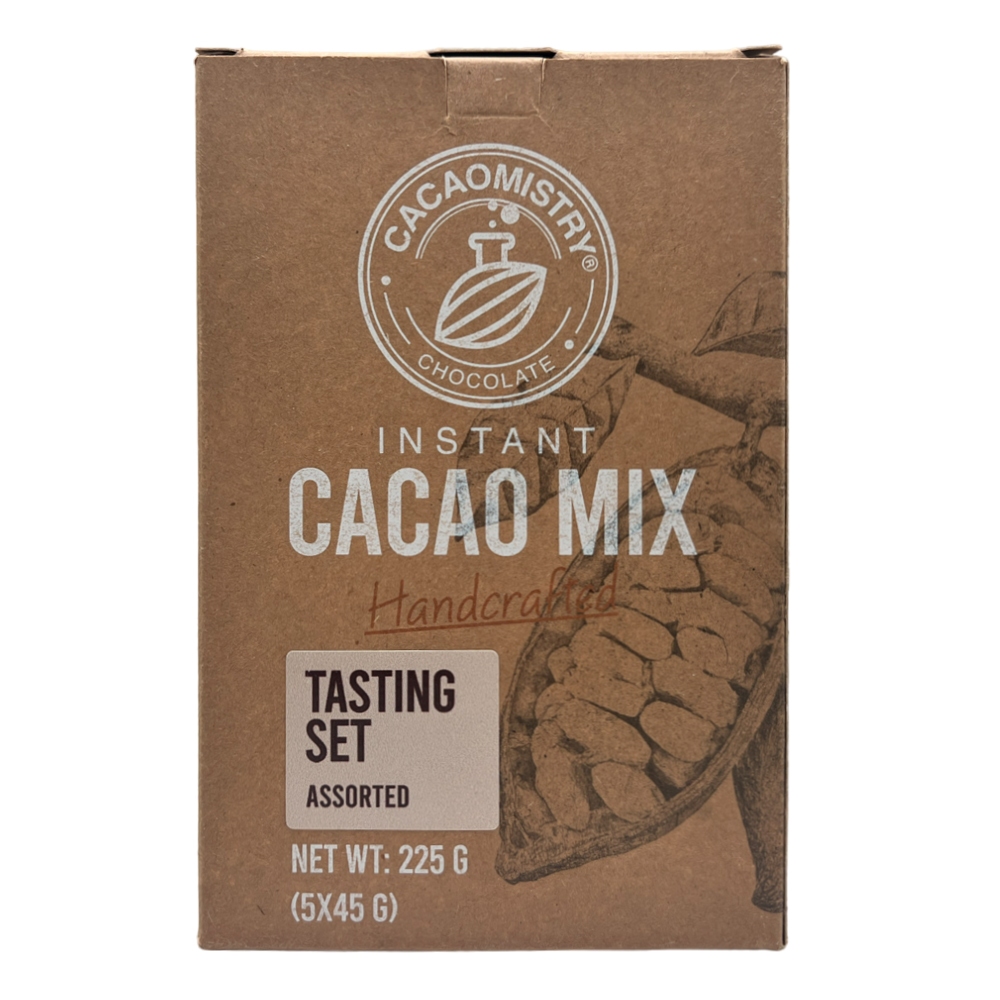Cacaomistry Instant Cacao Mix Tasting Set (5 sachets) - Sweetened ...