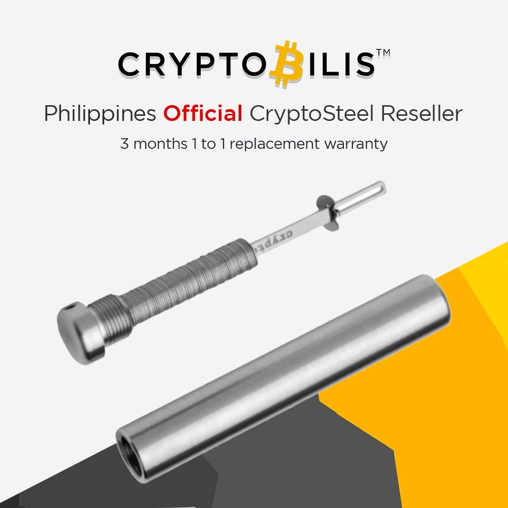 CryptoSteel Solo - Authorized Reseller (CryptoBilis) | Shopee Philippines