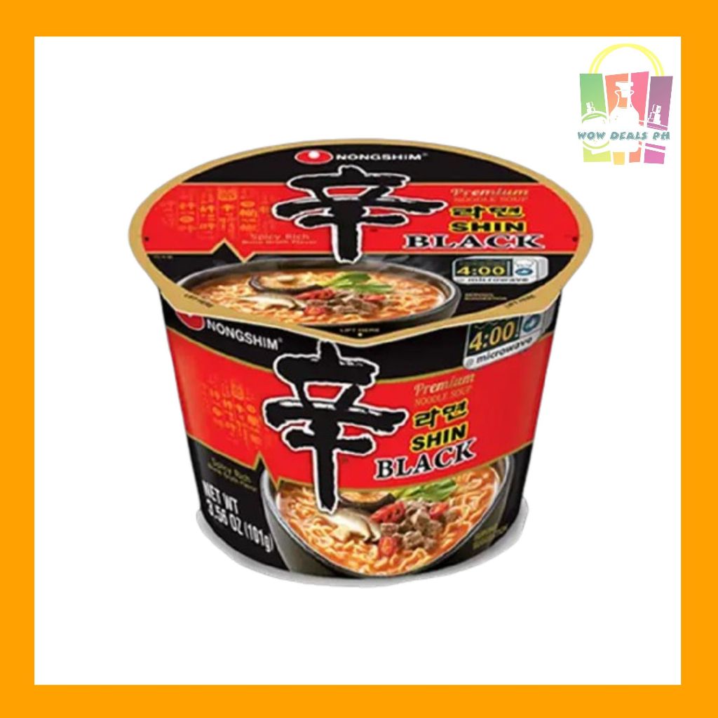 Nongshim Shin Ramyun Spicy Big Bowl 101g | Shopee Philippines