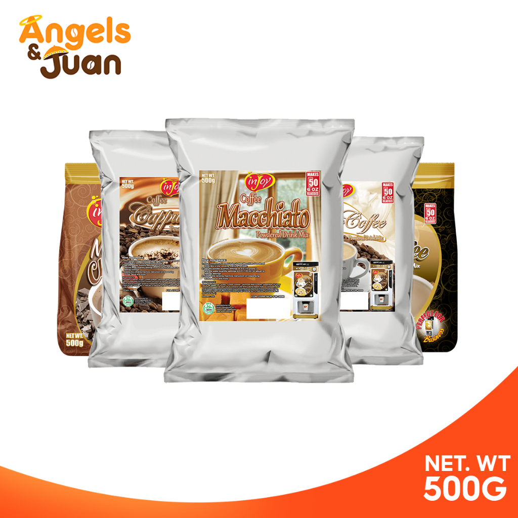 InJoy Coffee Powder Mix for Coffee Vending Machine 500g | Shopee ...