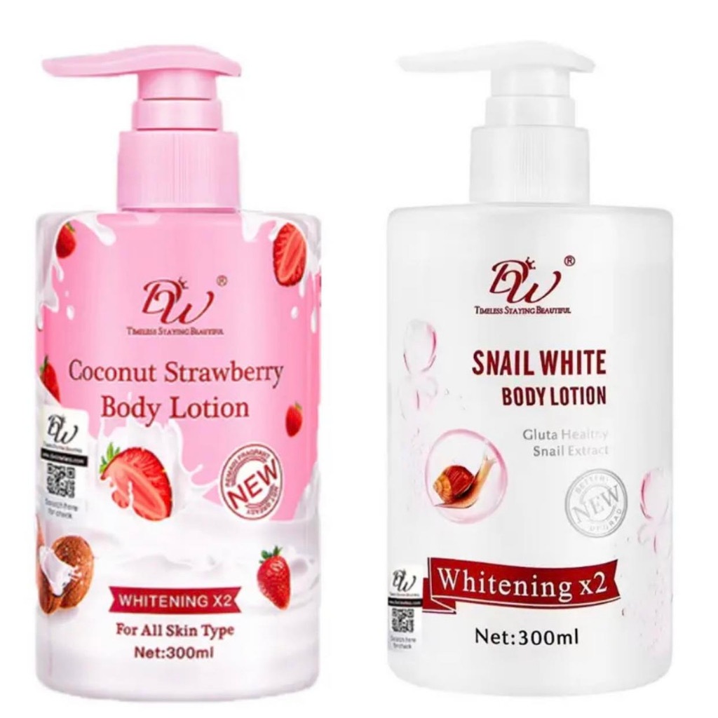 （BUY 1 TAKE 1）DW Papaya Lotion and DW Milk Whitening Hand&Body Lotion 300ml | Shopee Philippines