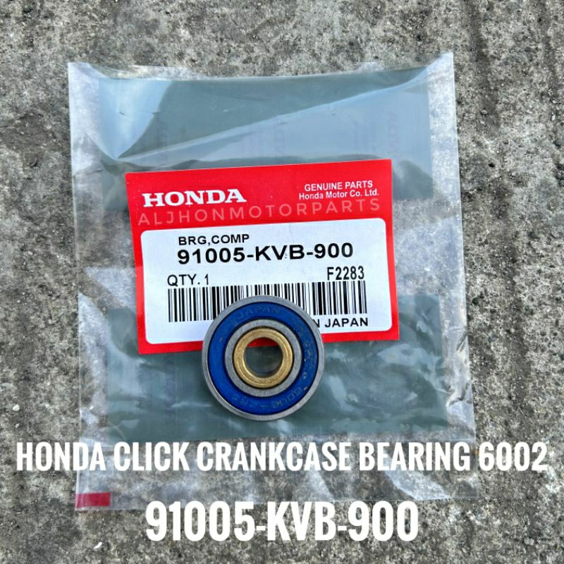 HONDA CLICK CRANKCASE BEARING 6002 91005-KVB-900 | Shopee Philippines