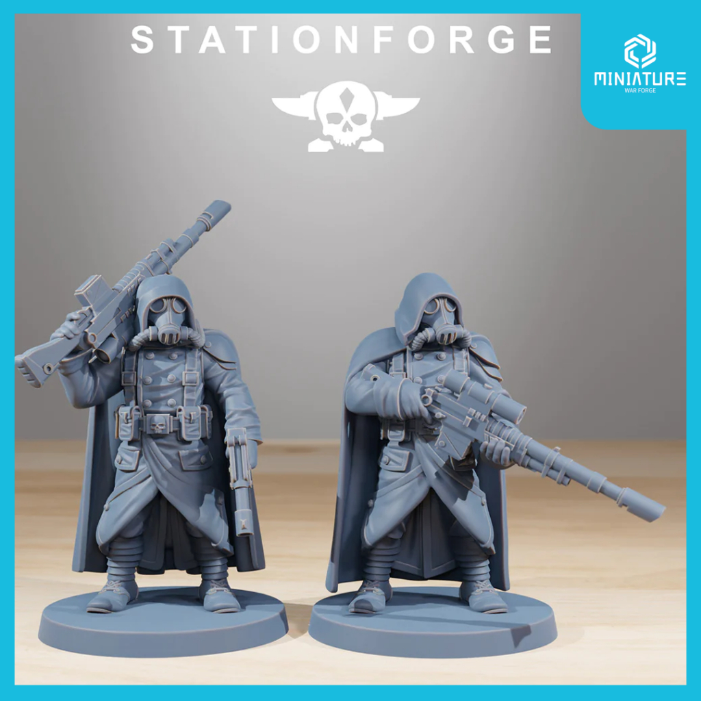 Station Forge | Grim Guard Snipers SOLO w/25mm base | Shopee Philippines