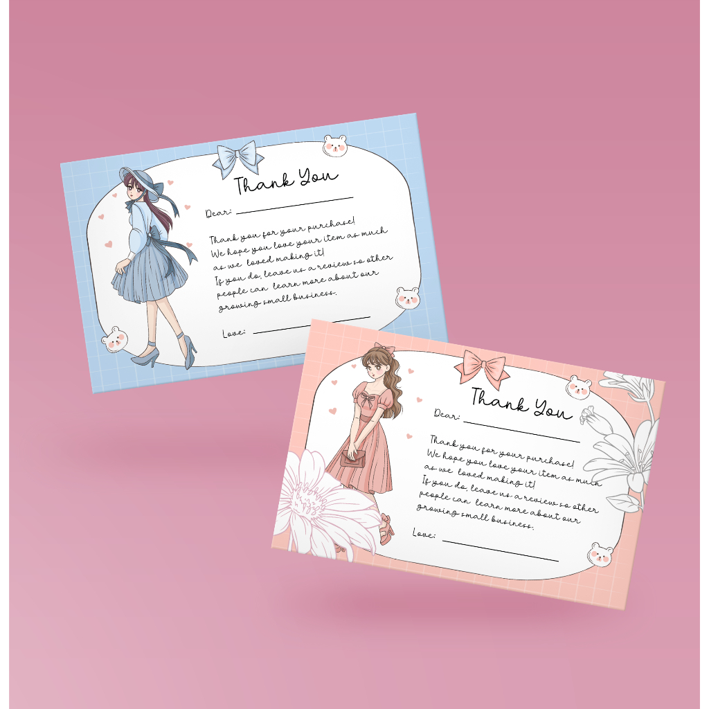 Charmingly Grateful: Adorable Girls Thank You Cards Collection (NOT ...