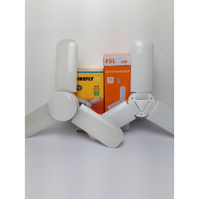 Foldable LED Fan Blade Bulb (Firefly, FSL) | Shopee Philippines