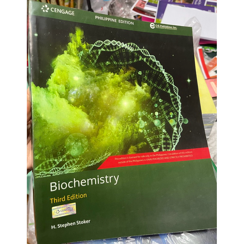 Biochemistry 3rd edition Stoker | Shopee Philippines