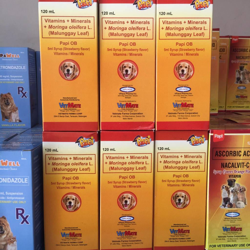 Papi OB Syrup Pre and Post Pregnancy Pet Vitamins 120mL | Shopee ...