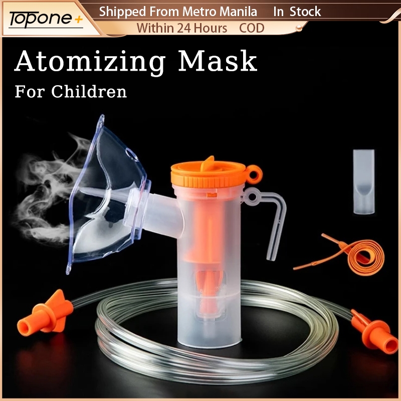 Full Set Disposable Nebulizer Cup Inhale Atomizer Mask Filter With Soft ...