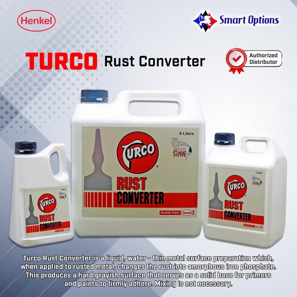 HENKEL TURCO RUST CONVERTER | Shopee Philippines