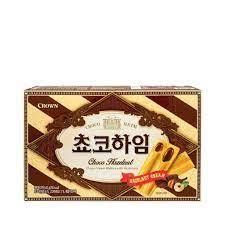 Crown Choco Heim Choco Hazelnut 142g | Shopee Philippines