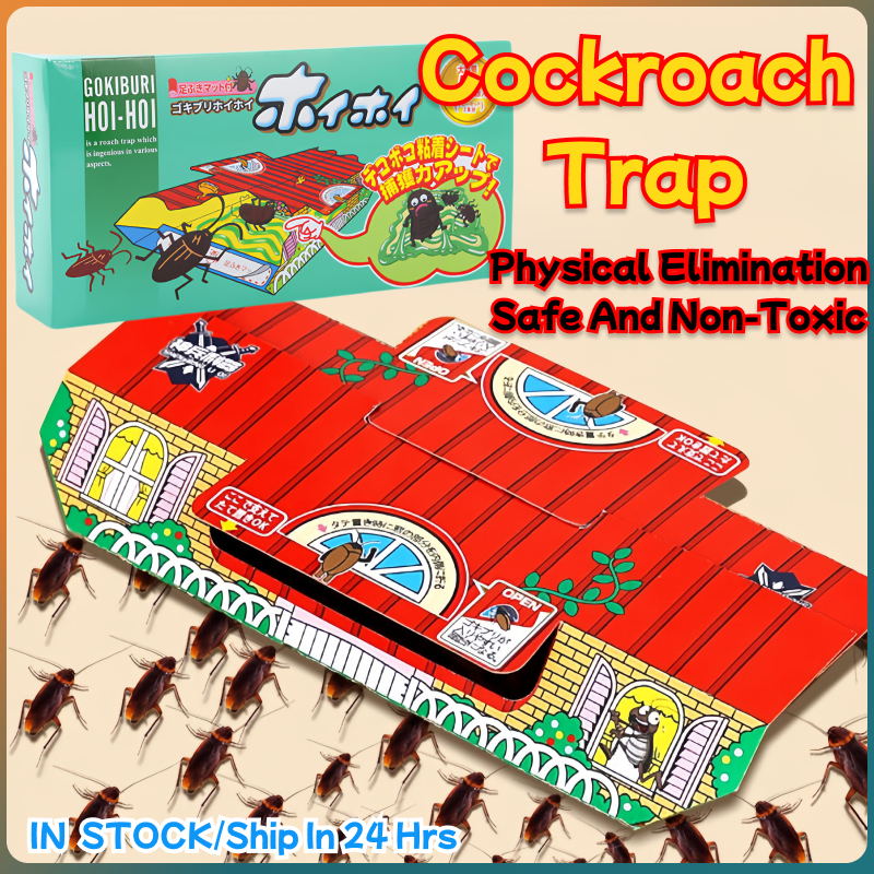 10Pcs ipis trap RoachTrap Cockroach Killer Roach Traps Roach Bait Roach ...