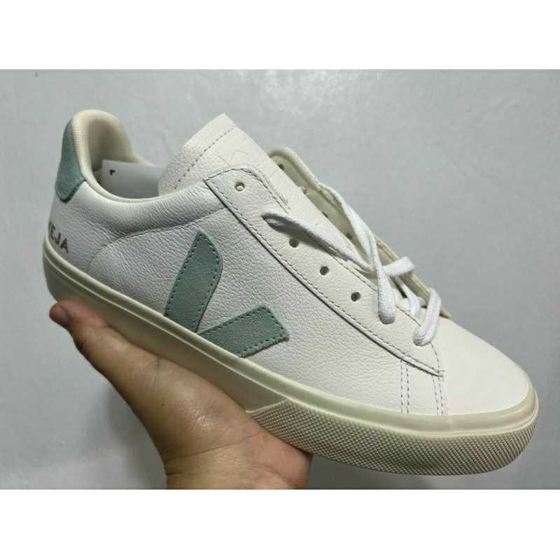 Original Veja Campo White Matcha | Shopee Philippines