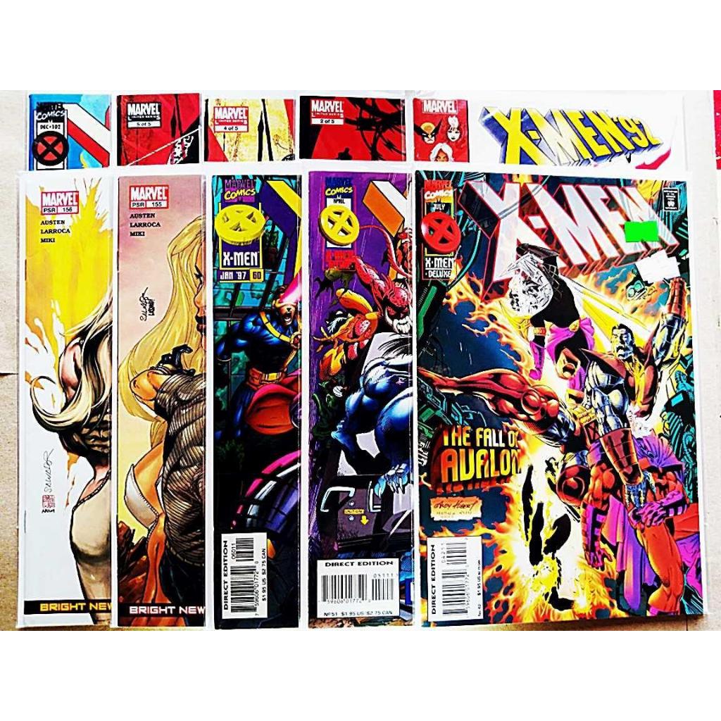 X-Men 42-156, X-Men 92 #3, Classic 102, Forever 6-24, Forever 2 #9-13 ...