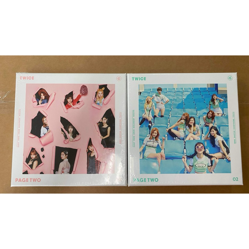 TWICE 2nd Mini Album - Page Two (Sealed Album) | Shopee Philippines