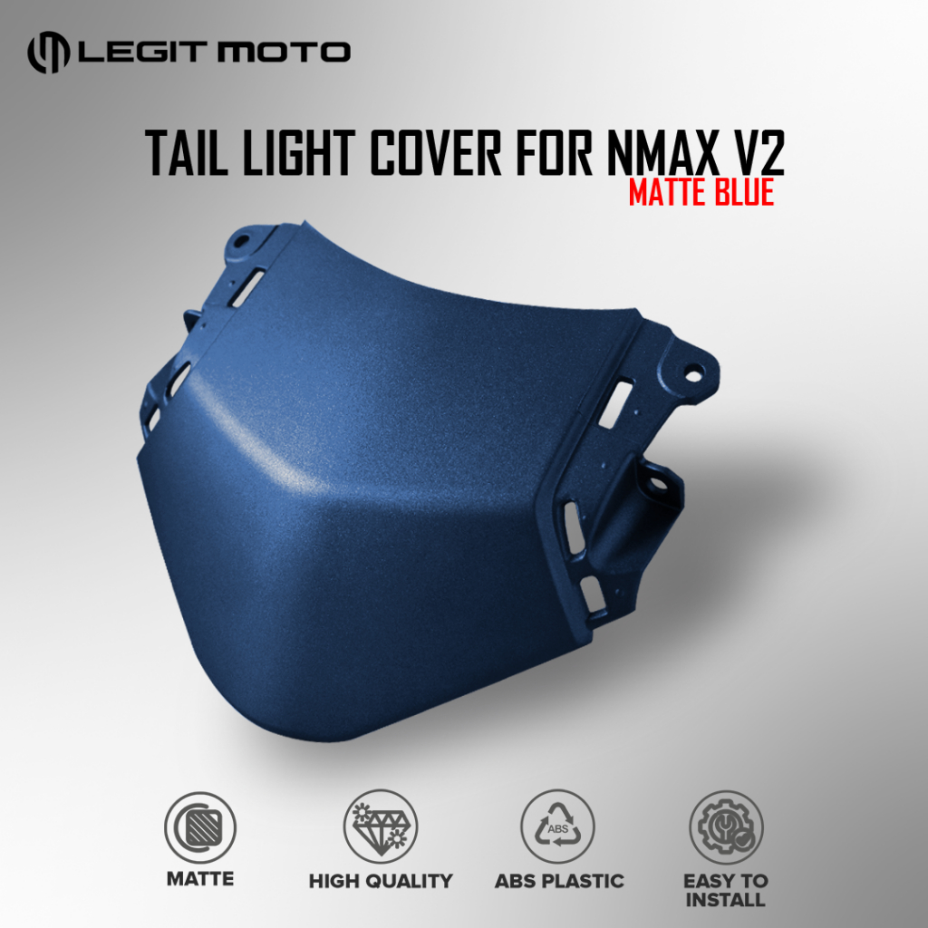 LEGITMOTO NMAX V2 REAR FENDER COVER FAIRING / TAIL LIGHT LOWER COVER ...
