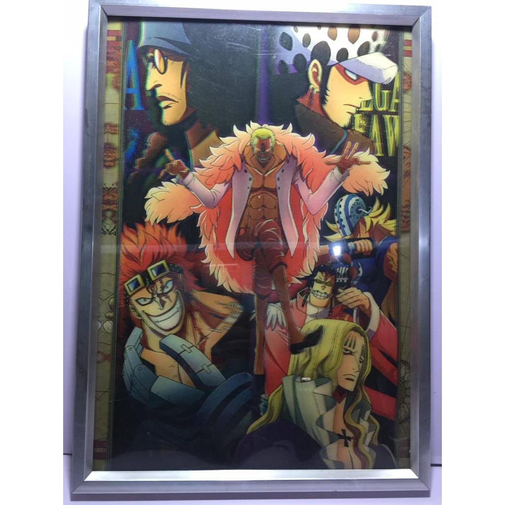 One piece 3D frame Luffy Doflamingo | Shopee Philippines