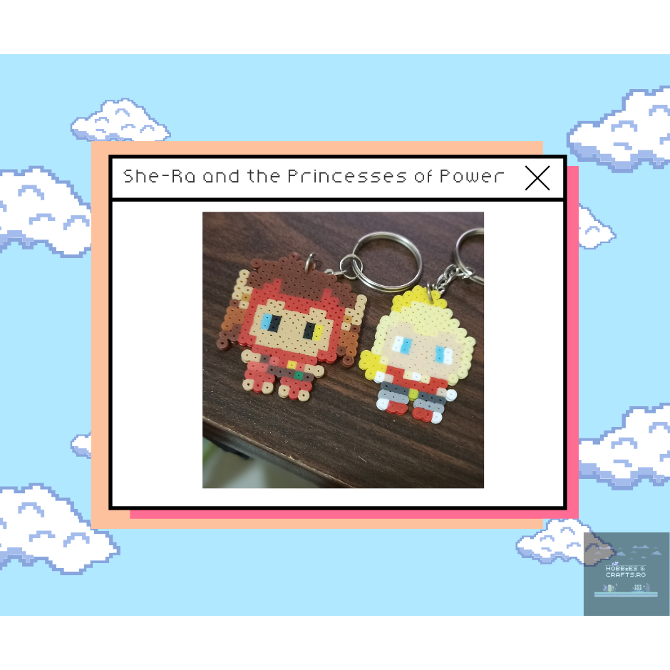 She-Ra: Princess of Power - Perler Beads Keychain | Shopee Philippines