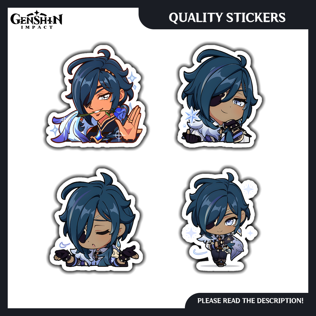 Kaeya - Genshin Impact Emoji Stickers | Shopee Philippines
