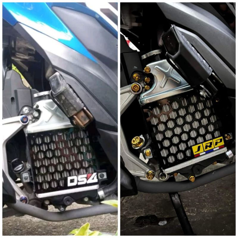 JRP / DS4 RADIATOR COVER FOR HONDA CLICK 125i/150i/160i | Shopee ...