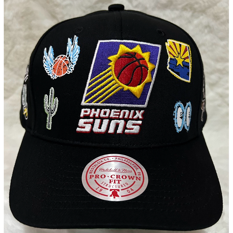 LJS CAPGAMING MITCHELL & NESS PRO CROWN FIT NBA PHOENIX SUNS (HAND ...