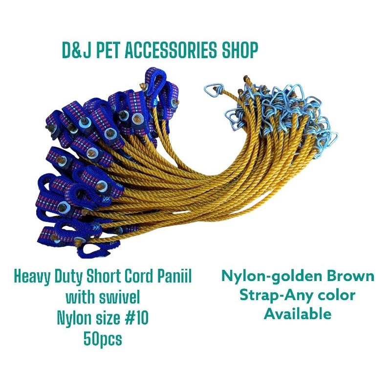 Gamefowl Short Tie Cord #10 50pcs Heavy Duty | Shopee Philippines