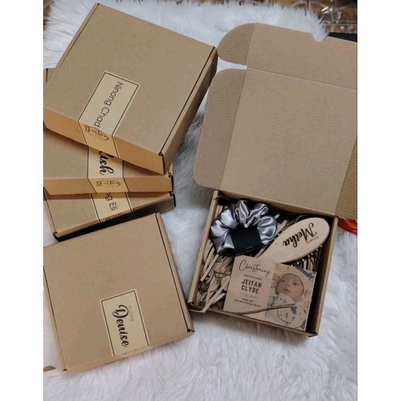 Personalized Engraved Gift set Souvenir for valentines / baptismal ...