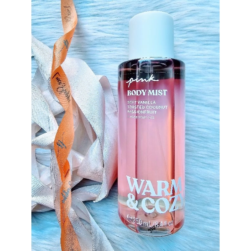 Warm and Cozy - Pink (by Victoria's Secret) Fragrance Mist | Shopee ...