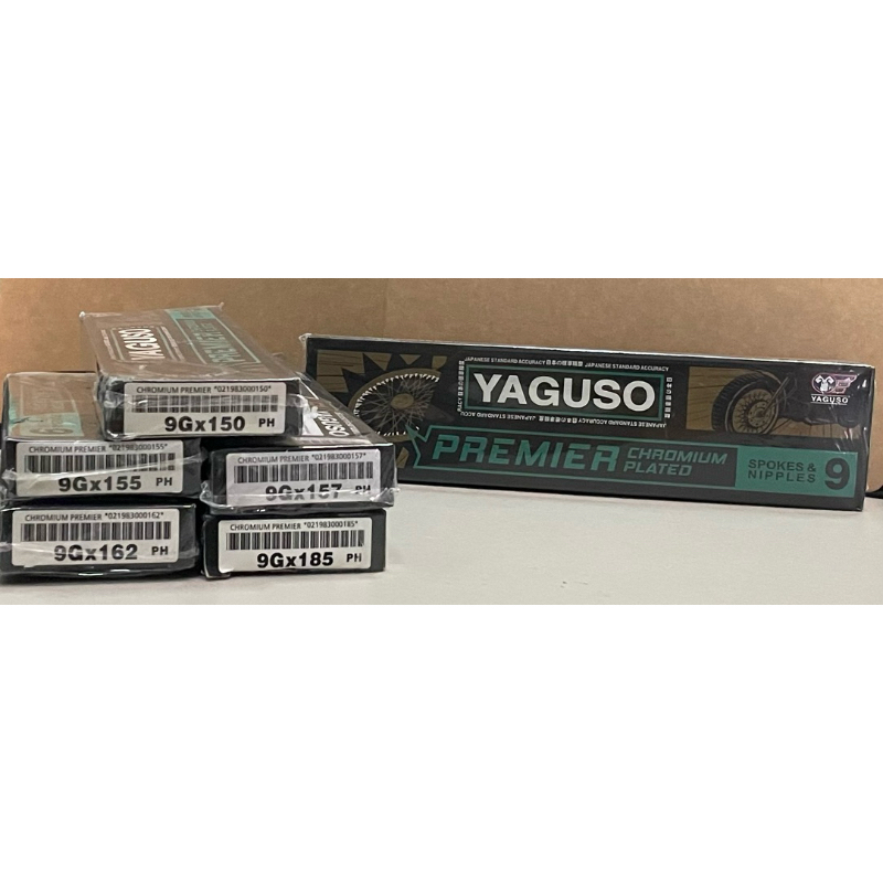 Yaguso Premium Chromium Plated Spokes With Nipple | Shopee Philippines