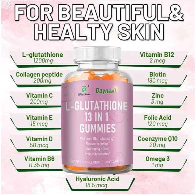L- Glutathione Daynee Gluta Glow Skin Connect Glutathione, Collagen ...