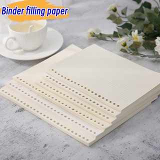 A5/B5/A4 Refill pages/ loose leaf Notebook binder Refill (60leaves) Line grid blank refill ...