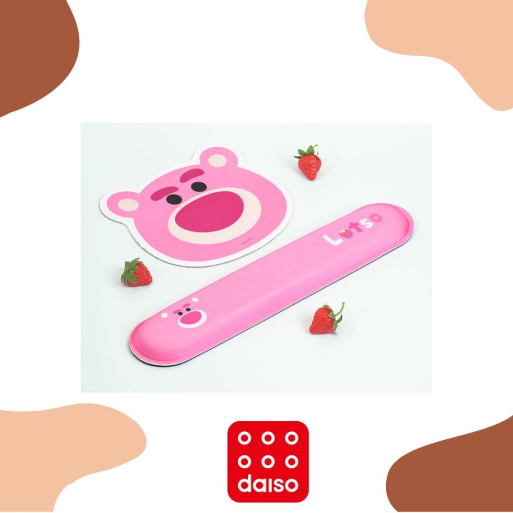 [DAISO KOREA] Pixar Toy Story Keyboard Wrist Cushion Lotso | Shopee ...