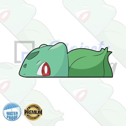 Bulbasaur Peeker (Premium Waterproof and Fade-resistant Stickers ...