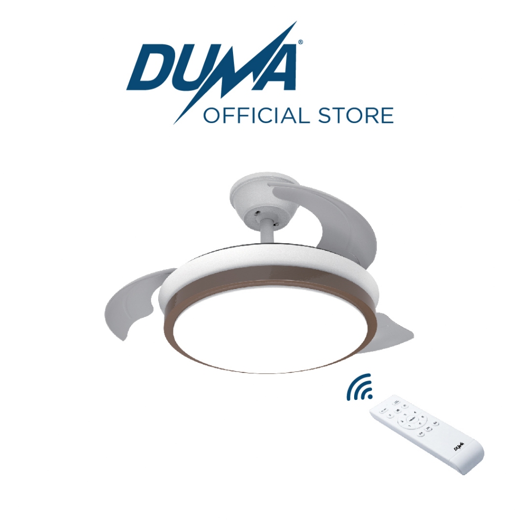 DUMA FAN LIGHT WITH REMOTE CONTROL 24 & 36 WATTS | Shopee Philippines