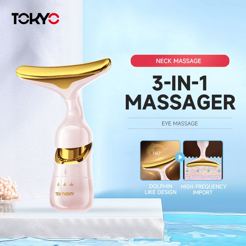 Vibration V-Face Lifting Device Double Chin Remover EMS Massage Double ...