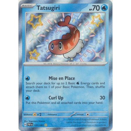 Tatsugiri Shiny Rare Scarlet & Violet: Paldean Fates Pokemon TCG ...