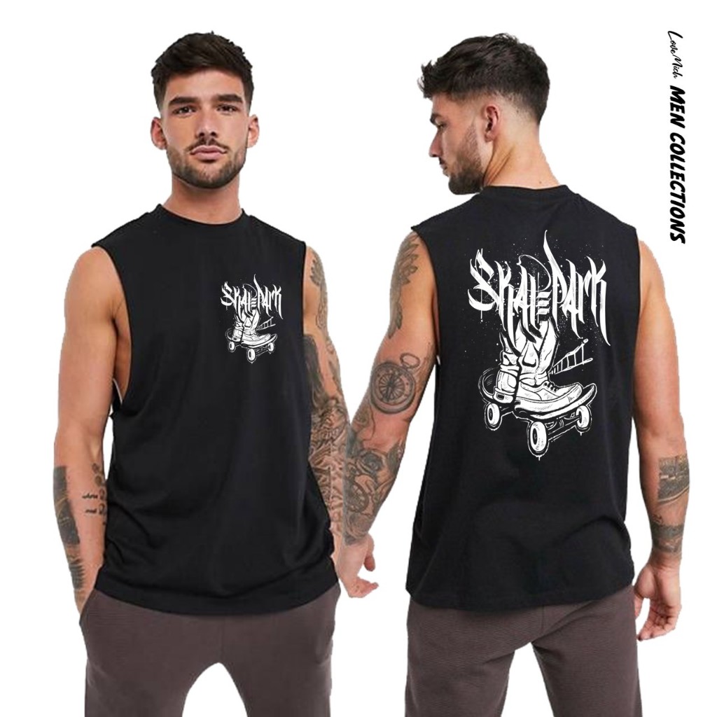 A3 Muscle Tee Men Sando Sleeveless Skate Graphic Design Tank Top Unisex ...