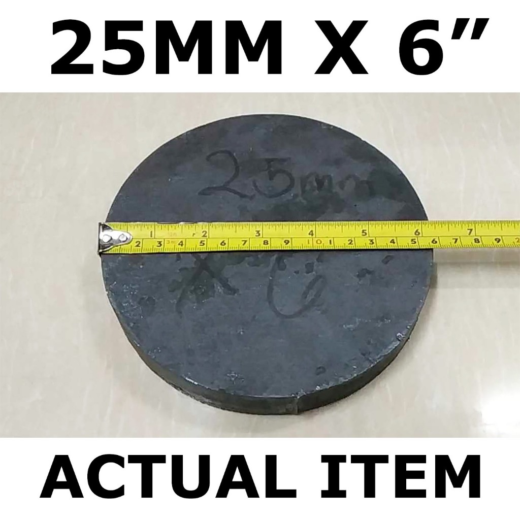 MS BASE PLATE 25MM X 6" MILD STEEL CIRCLE