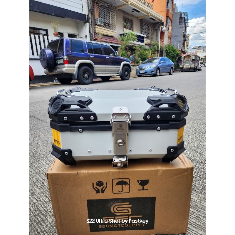 sec black ops 28L alloy topbox original sec | Shopee Philippines