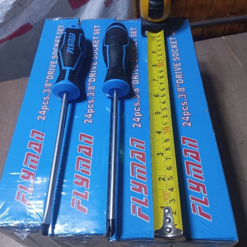 professional tools 2pcs flyman screw driver flat and Philip | Shopee ...