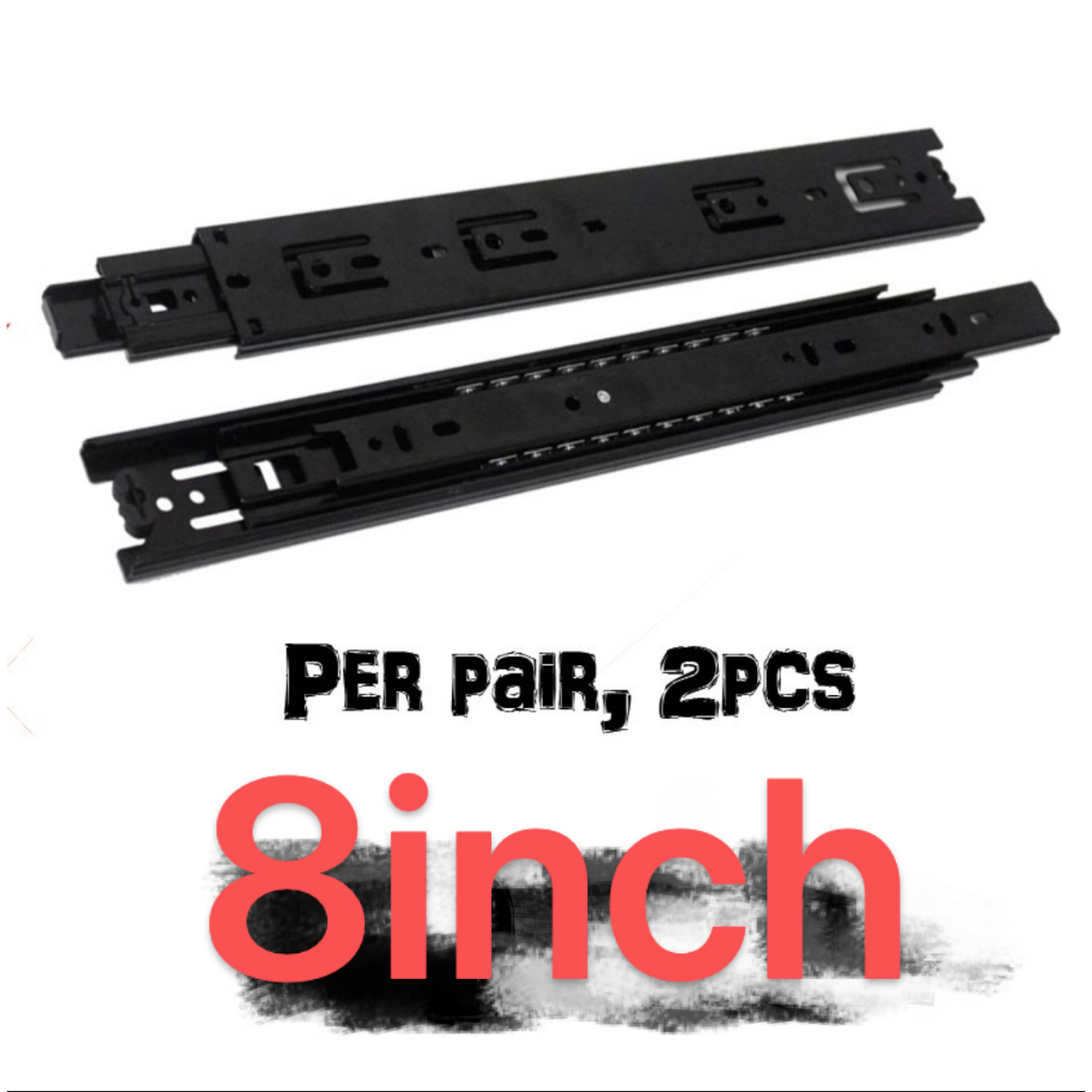 Soft Closing /PUSH OPEN Hydraulic Drawer Full Extension 3 Fold Drawer ...