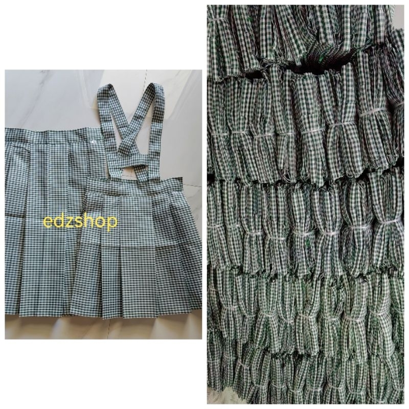 chekerd green school uniform(WHOLESALE) | Shopee Philippines
