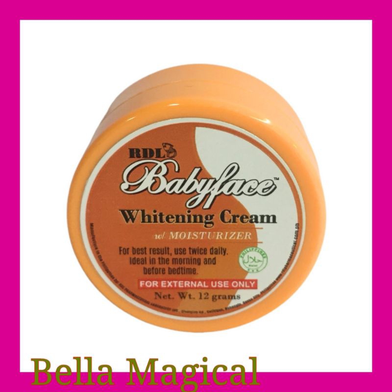 RDL BabyFace Whitening Cream 12g | Shopee Philippines RDL BabyFace Whitening Cream 12g | Shopee Philippines
