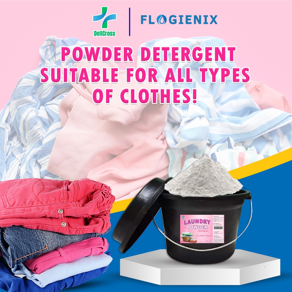 FLOGIENIX POWDER DETERGENT FABCON ALL TIME SCENT - 3KG | Shopee Philippines