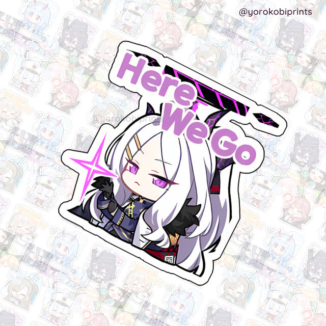 Blue Archive - Aru Asuna Hina - Club Chat Emote - Chibi, Emoji ...